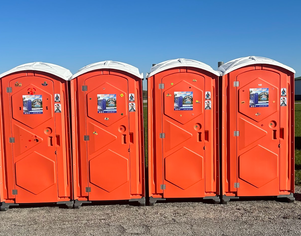 Where should porta potties be placed at my event?