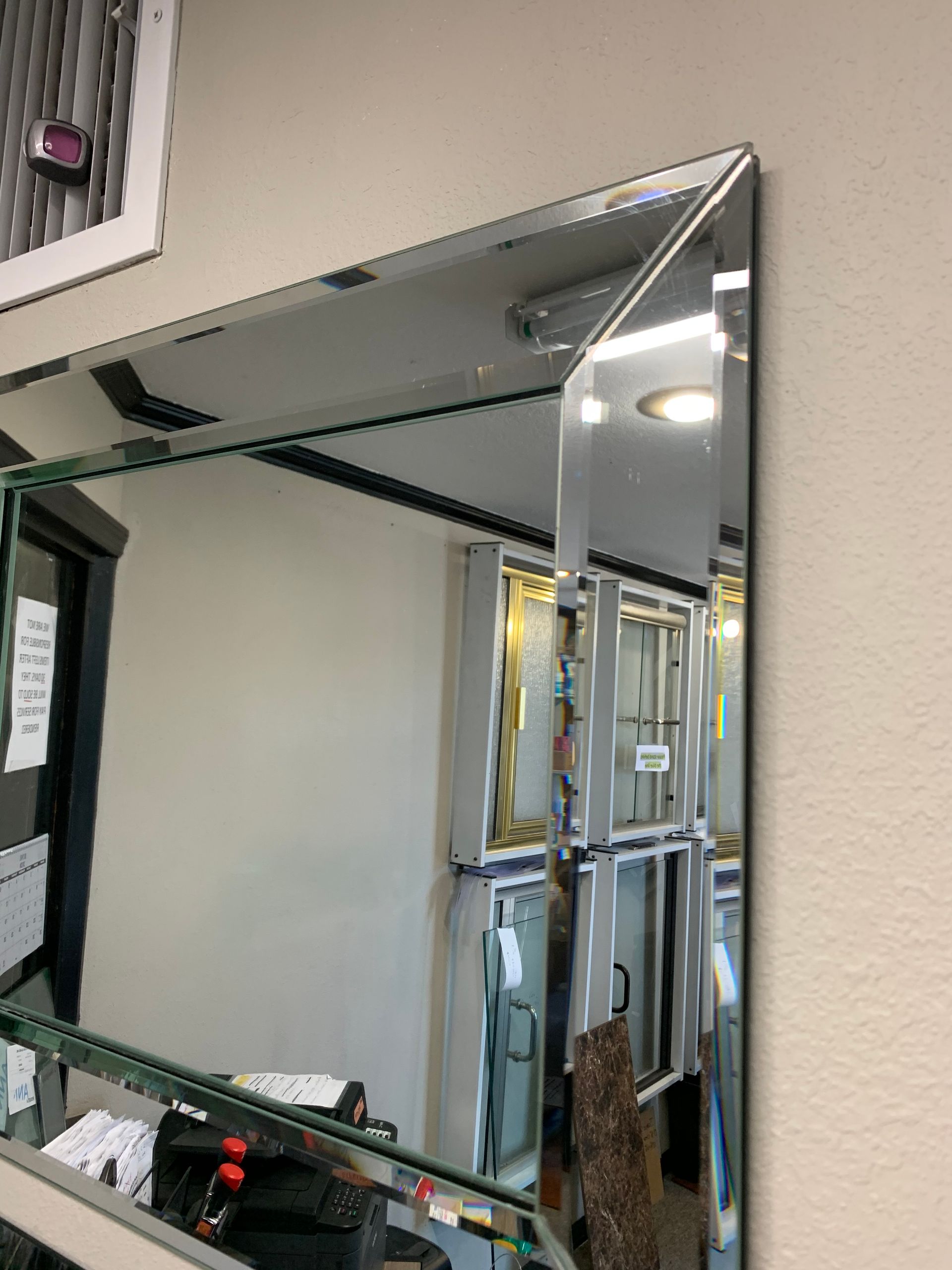 Mirror & Table Bevels | Lutz, FL | Holiga Glass and Shower Doors Inc.