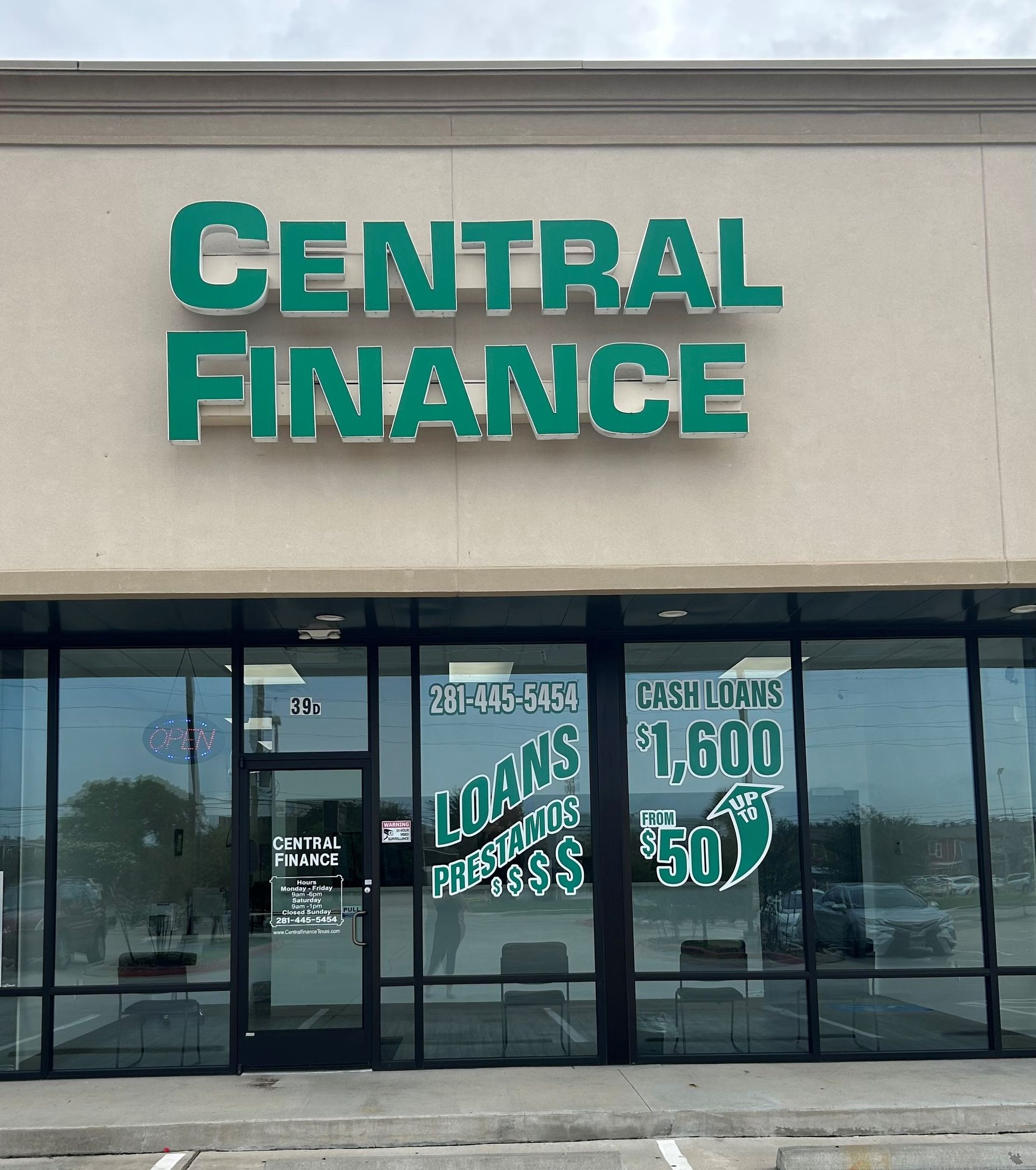 Central Finance | San Antonio, TX Loans