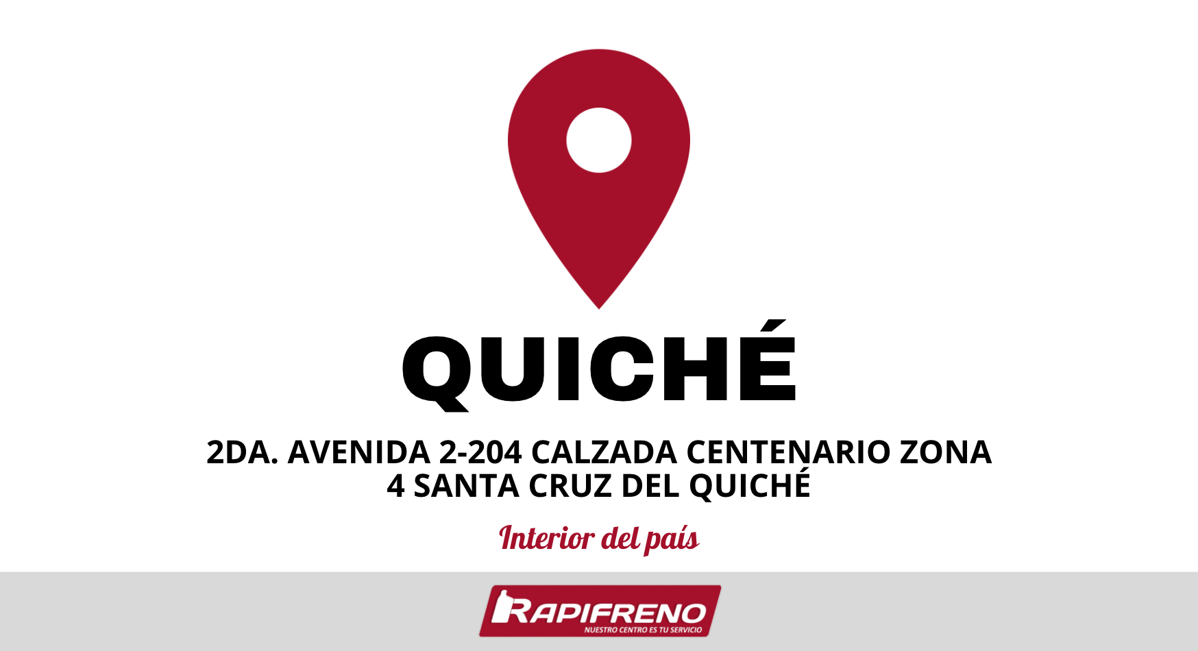 Rapifreno - Nuestro centro es tu servicio