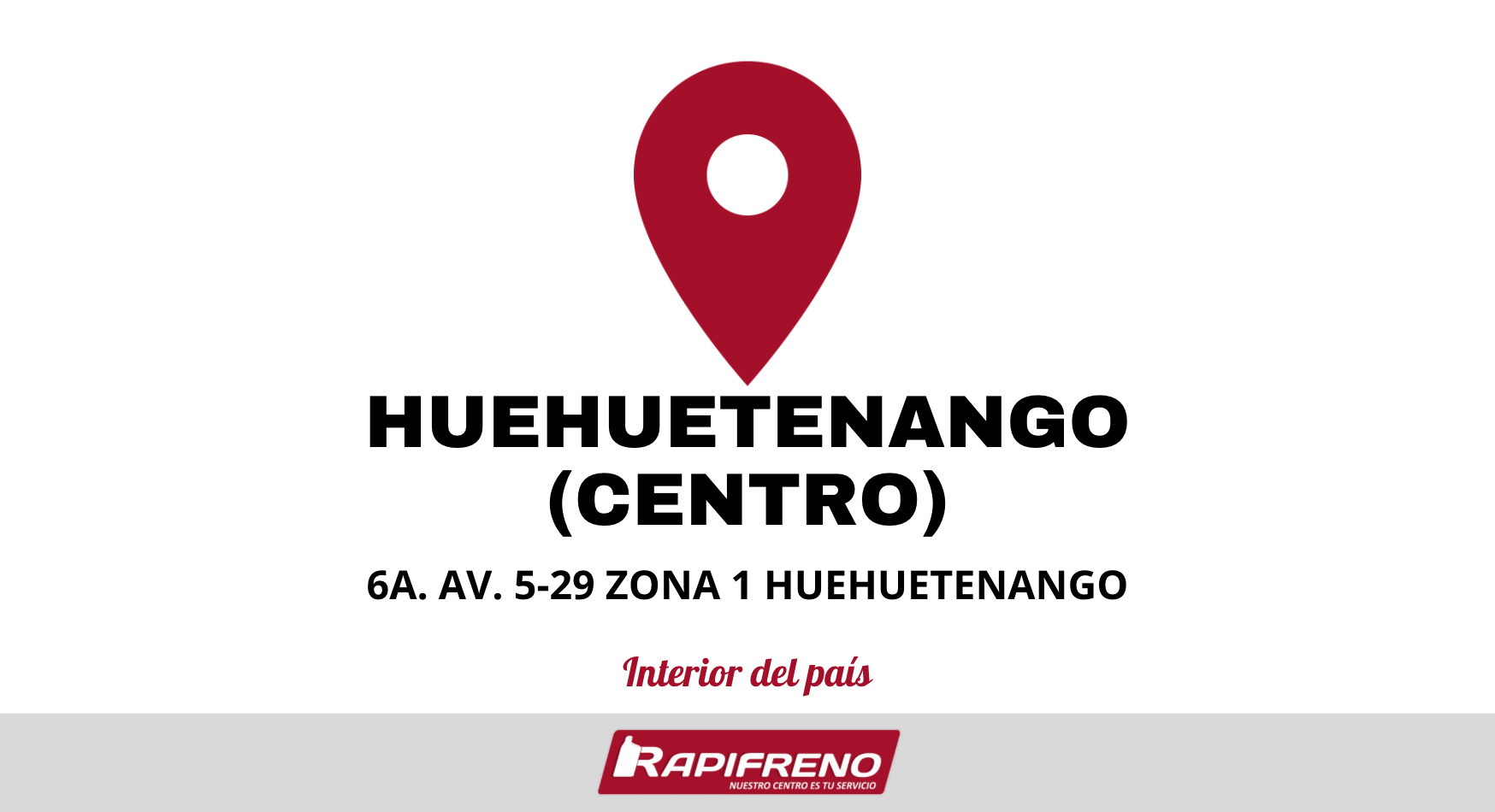 Rapifreno - Nuestro centro es tu servicio
