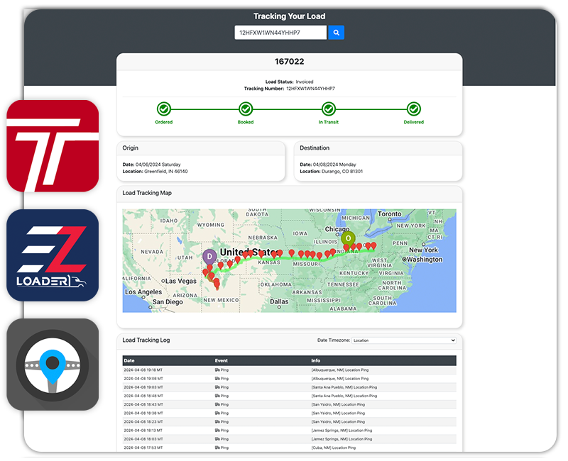 Truckload Shipping | Freight Broker | EZ Loader TMS
