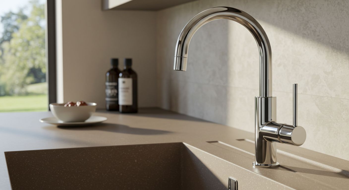 How to Install a Mixer Tap On a Kitchen Sink