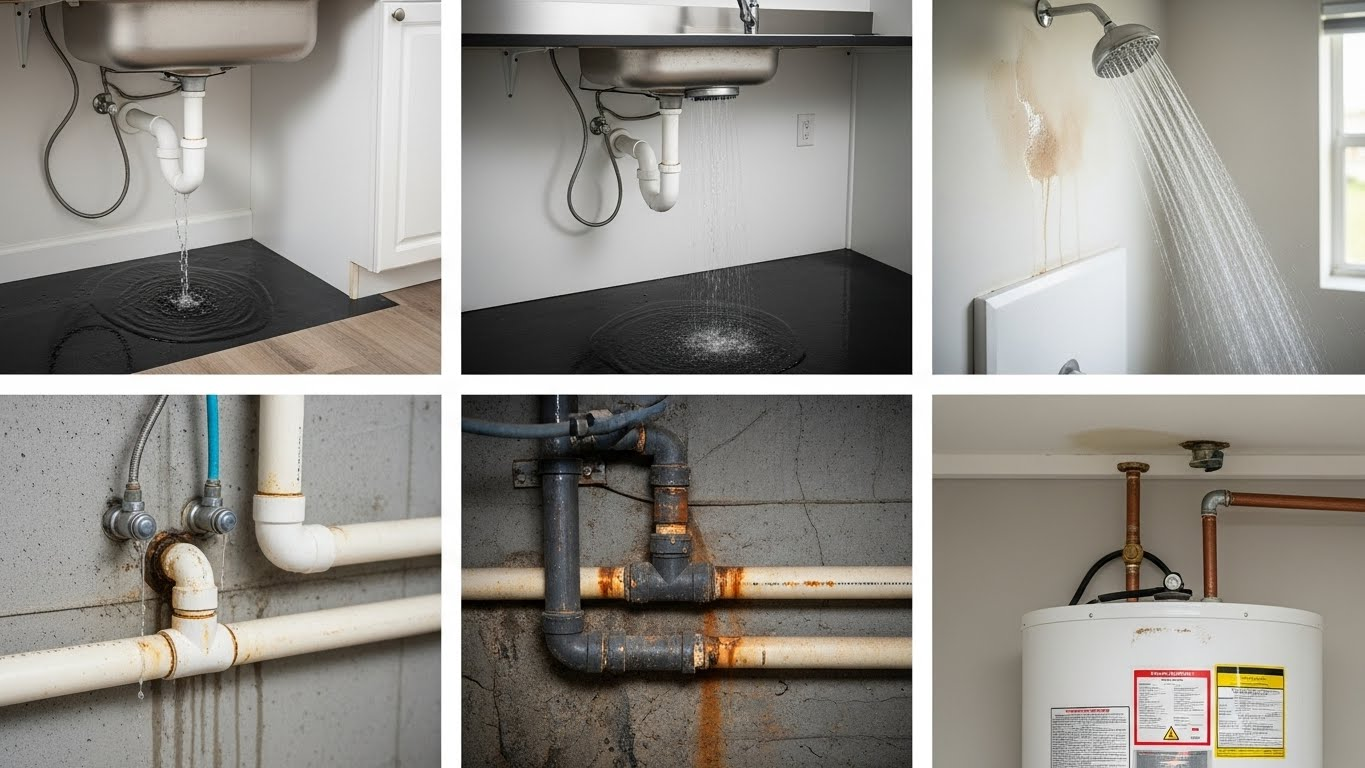 12 Point Plumbing Inspection Checklist Before Buying a House