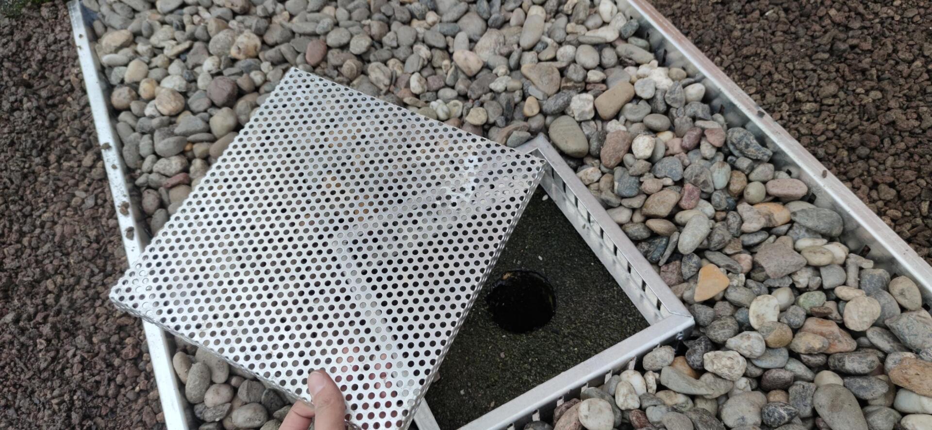 Realistatie van groendaken en daken met grind