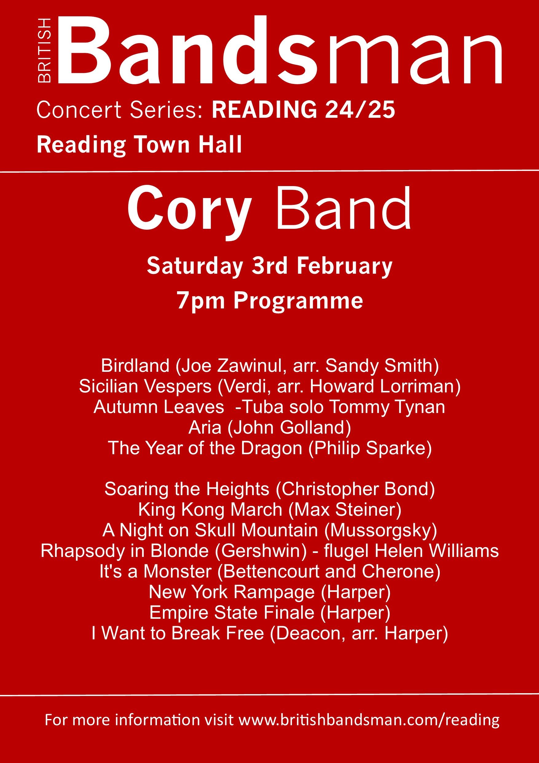 Reading - Cory Review