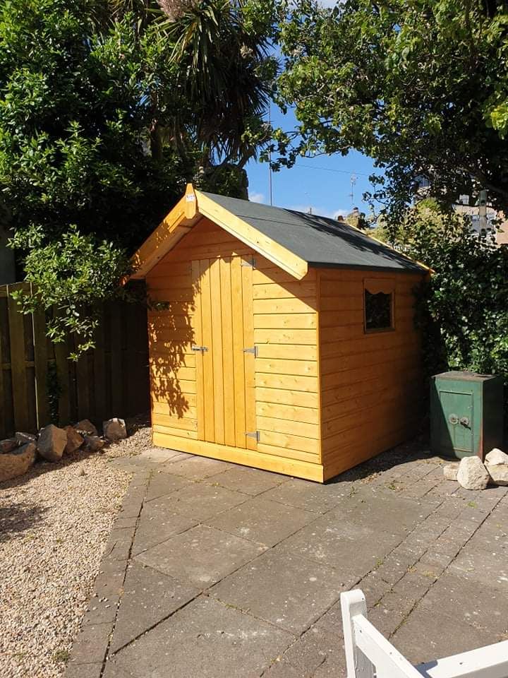Timber Garden Sheds Dublin - Wooden Garden Sheds - APCO