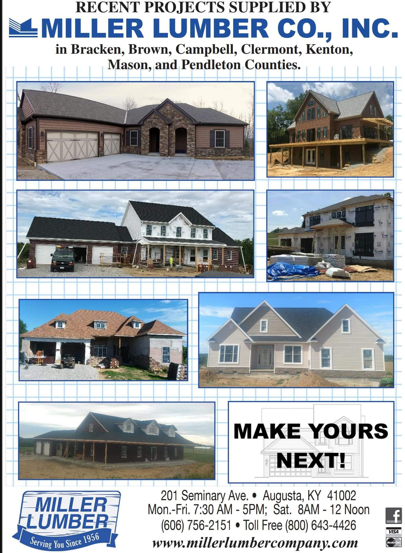 Lumber | Augusta, KY | Miller Lumber Co. Inc.