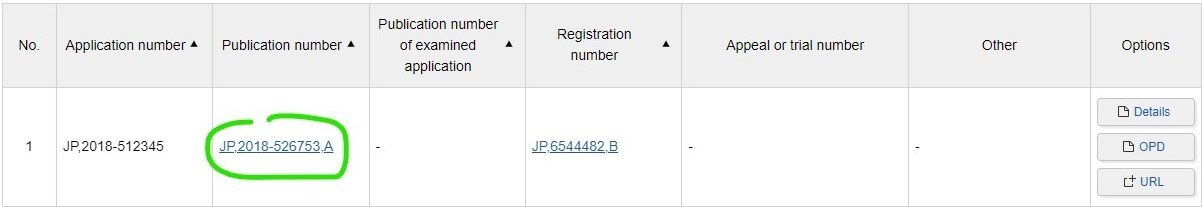 The Japanese Patent Application Numbering System