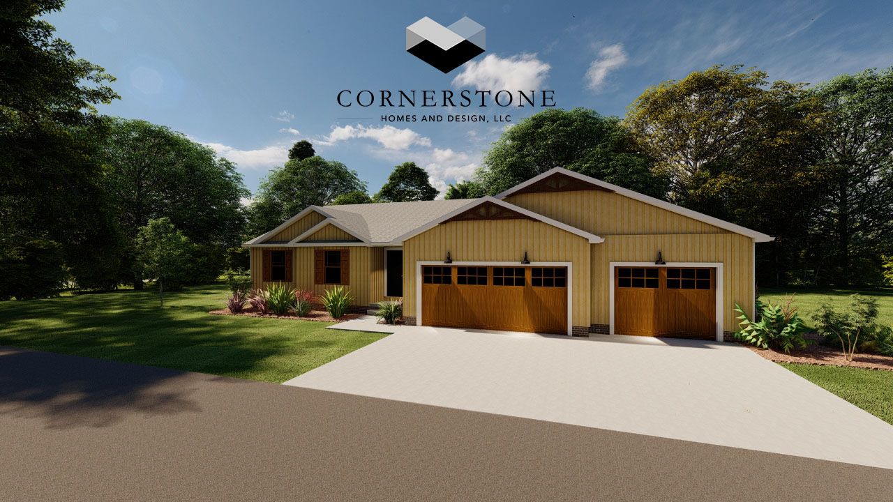 House Plans & Rendering | Cornerstone Homes and Design