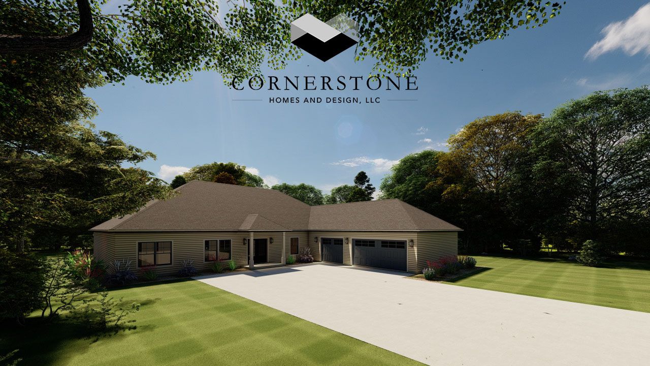 House Plans & Rendering | Cornerstone Homes and Design