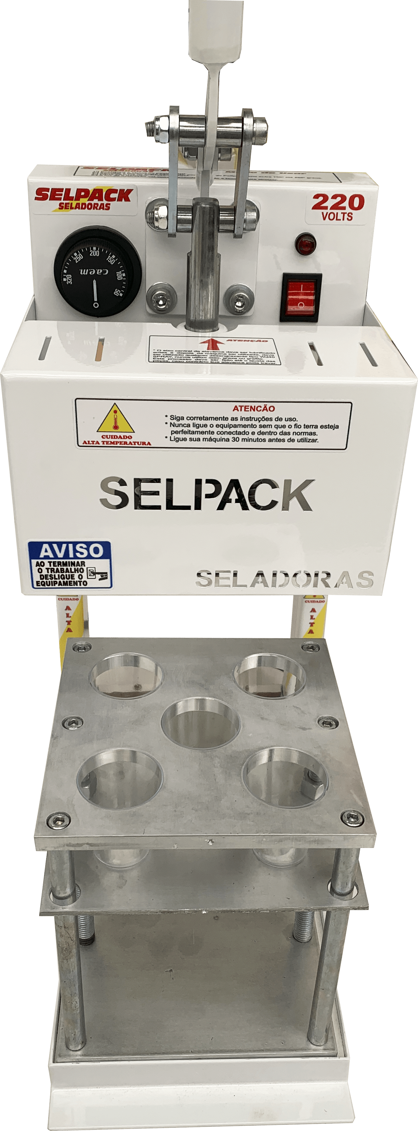 SELPACK SELADORAS MANUAIS PARA COPOS, POTES E BANDEJAS PARA DELIVERY