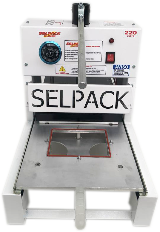SELPACK SELADORAS MANUAIS PARA COPOS, POTES E BANDEJAS PARA DELIVERY