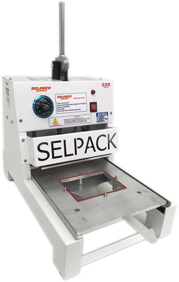 SELPACK SELADORAS MANUAIS PARA COPOS, POTES E BANDEJAS PARA DELIVERY