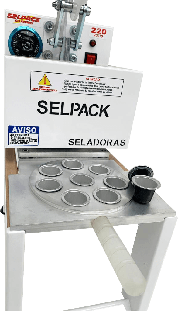 SELPACK SELADORAS MANUAIS PARA COPOS, POTES E BANDEJAS PARA DELIVERY