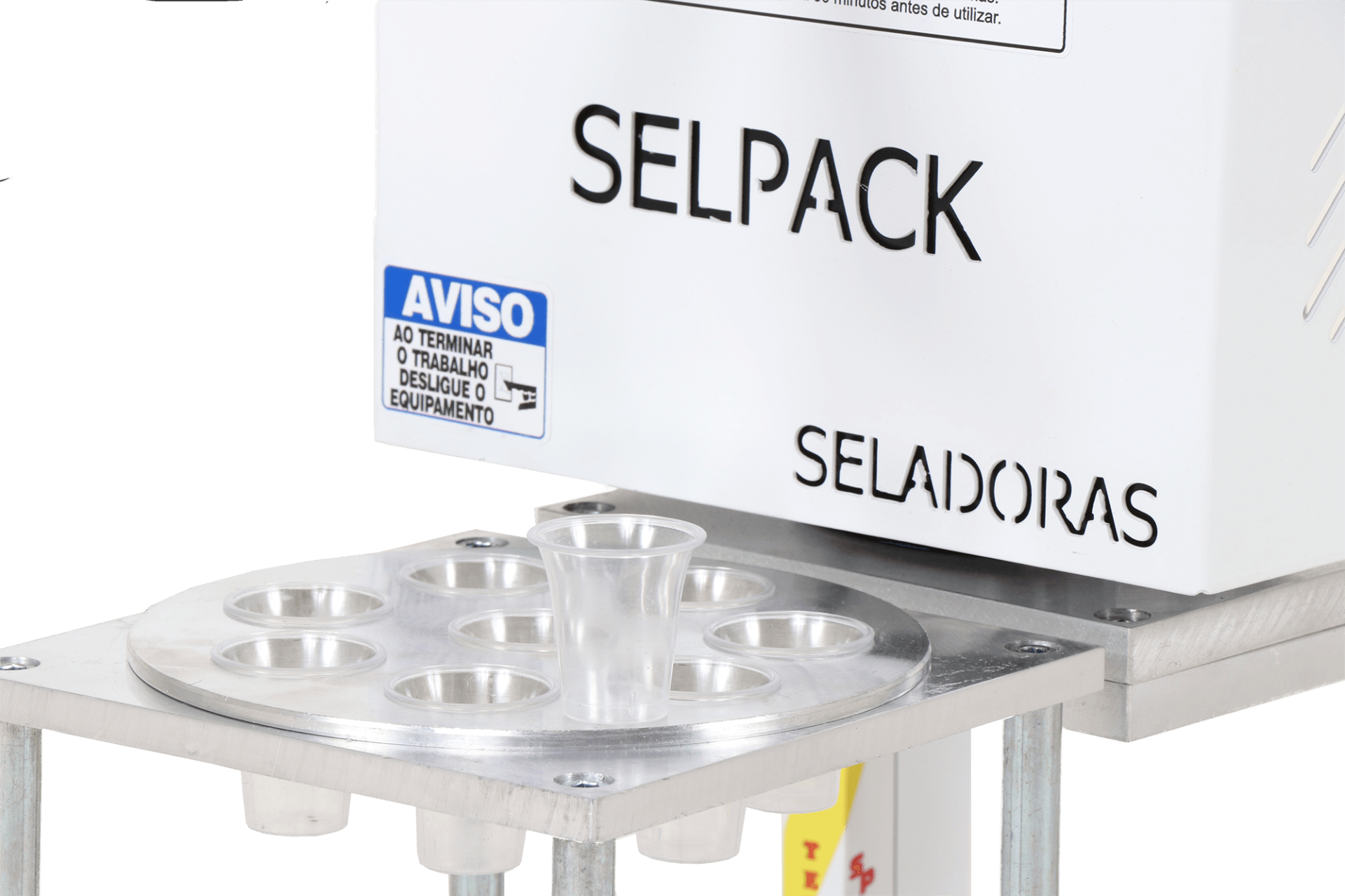 SELPACK SELADORAS MANUAIS PARA COPOS, POTES E BANDEJAS PARA DELIVERY