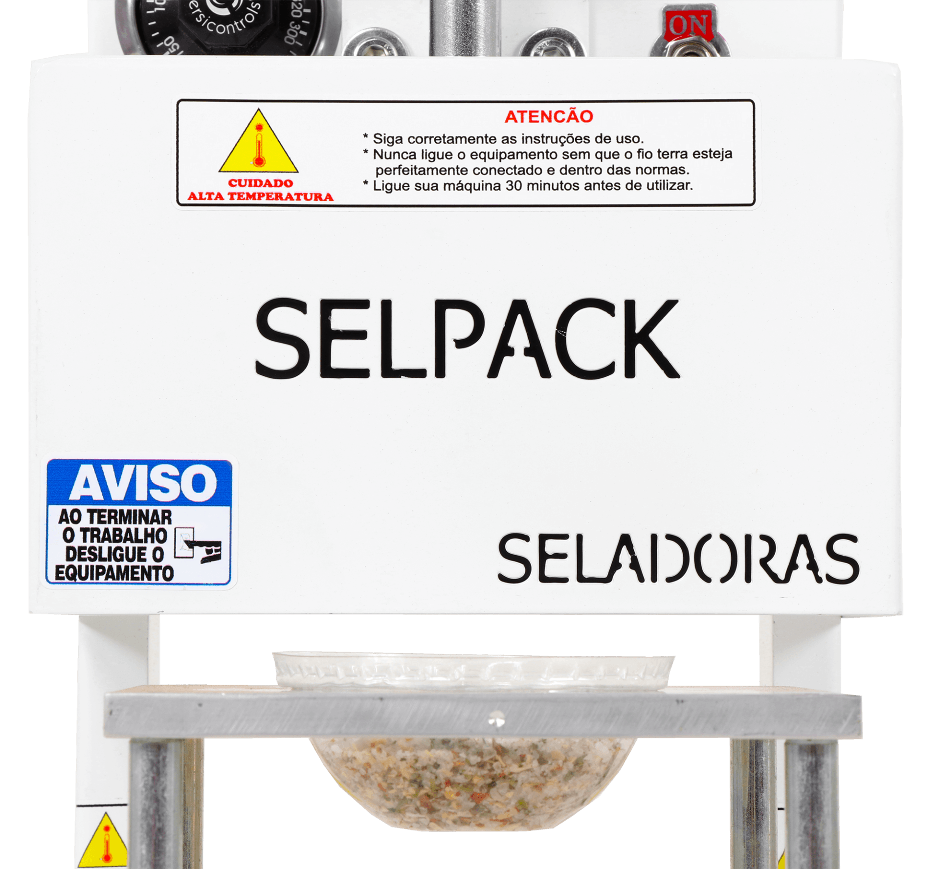 SELPACK SELADORAS MANUAIS PARA COPOS, POTES E BANDEJAS PARA DELIVERY