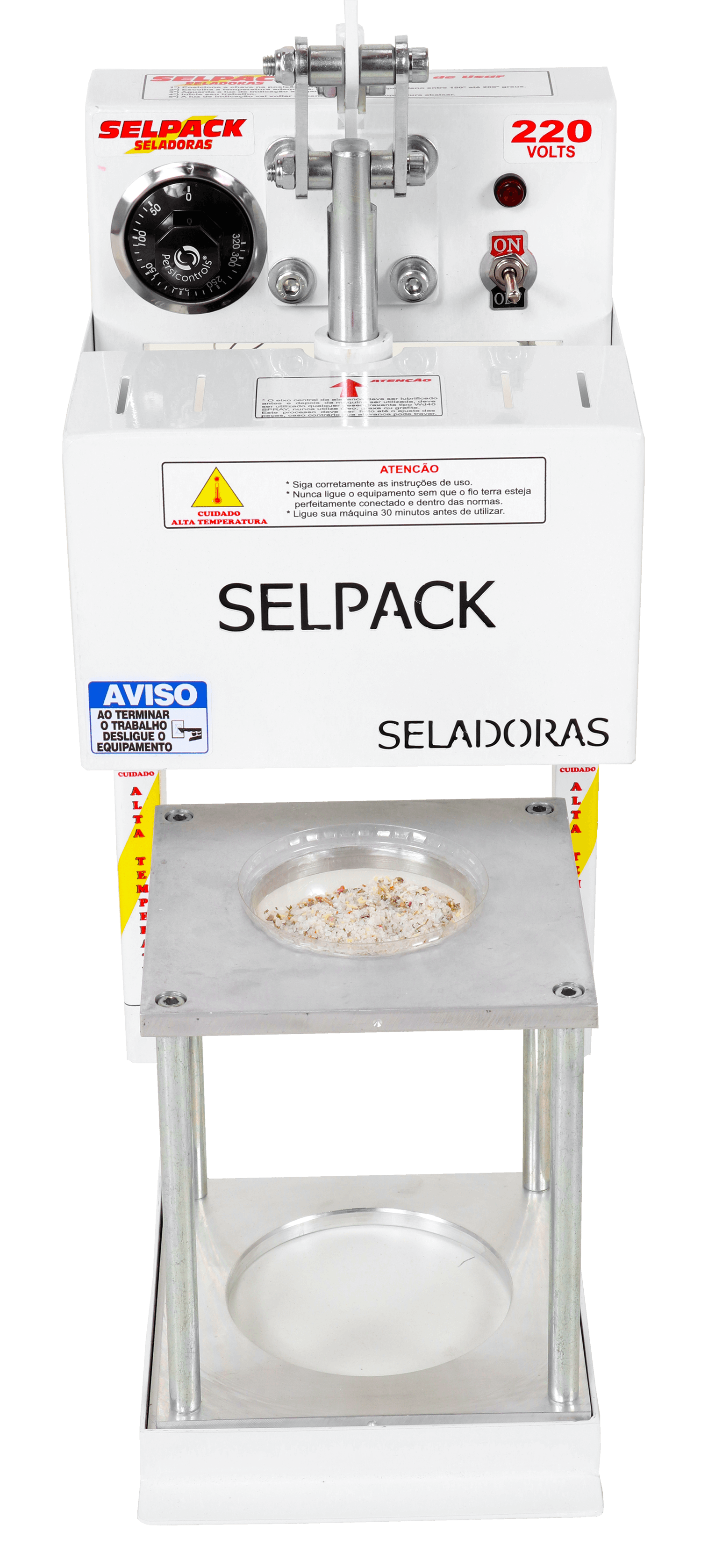 SELPACK SELADORAS MANUAIS PARA COPOS, POTES E BANDEJAS PARA DELIVERY