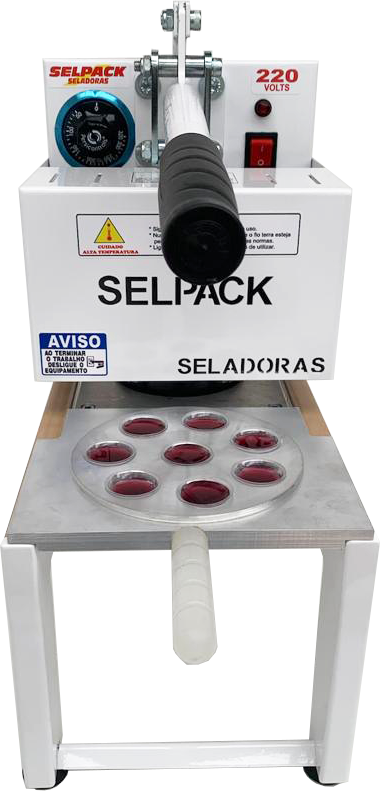 SELPACK SELADORAS MANUAIS PARA COPOS, POTES E BANDEJAS PARA DELIVERY