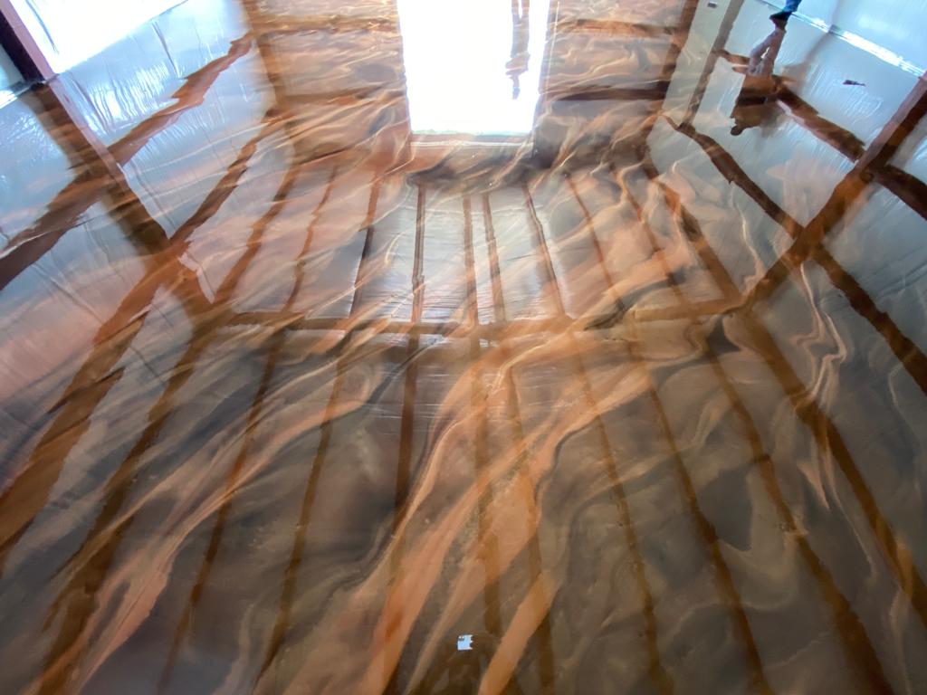 Liquid Marble and Metallic Epoxy Systems Houston/Rio Grande Valley
