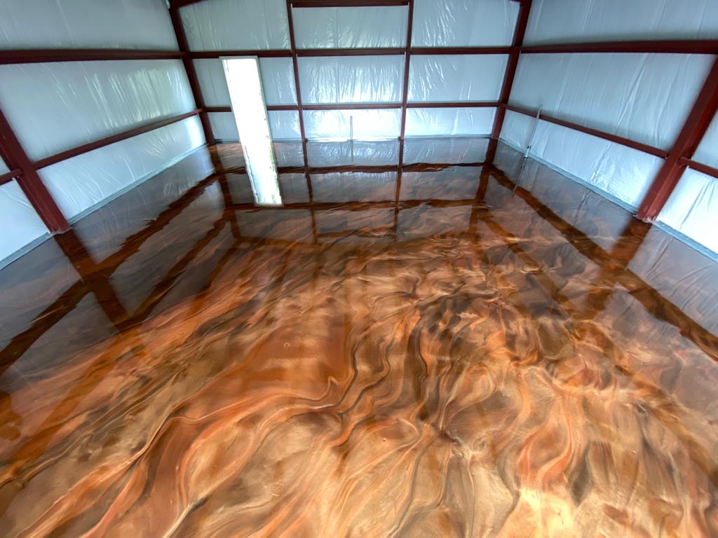Liquid Marble and Metallic Epoxy Systems Houston/Rio Grande Valley