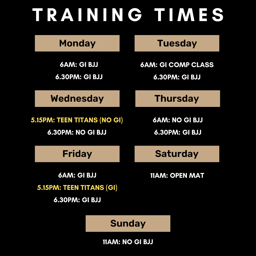 Timetable | Talos Grappling