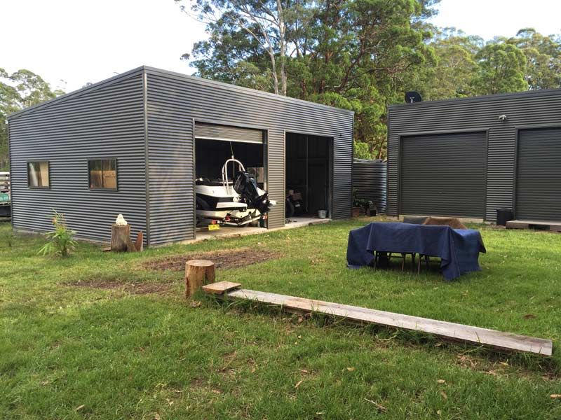 Custom Horizontal Clad Sheds | Macleay Valley, NSW | FDBMVS
