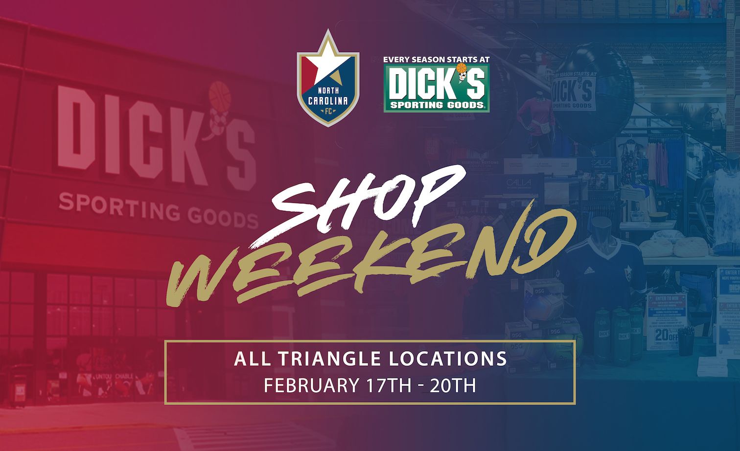 Dick's Sporting Goods Shop Weekend - Get 20% Off at Dick's Sporting Goods!