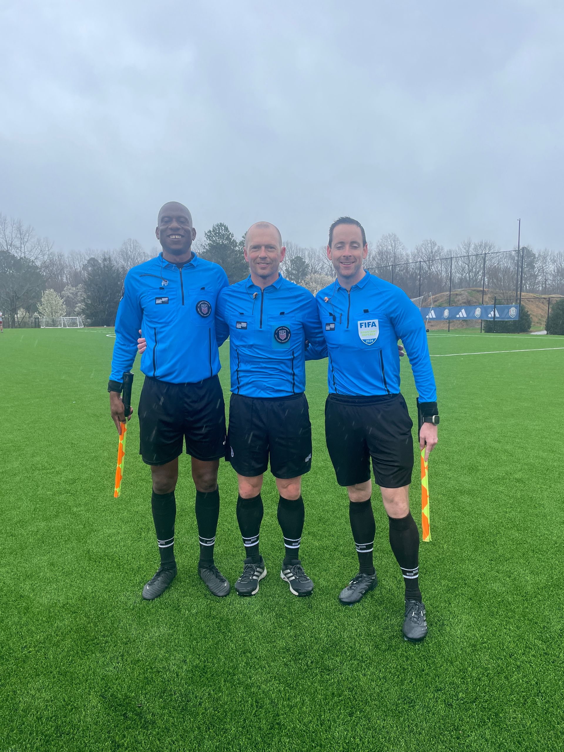 MLS Referee Crew Officiates & Mentors NCFC Youth Games