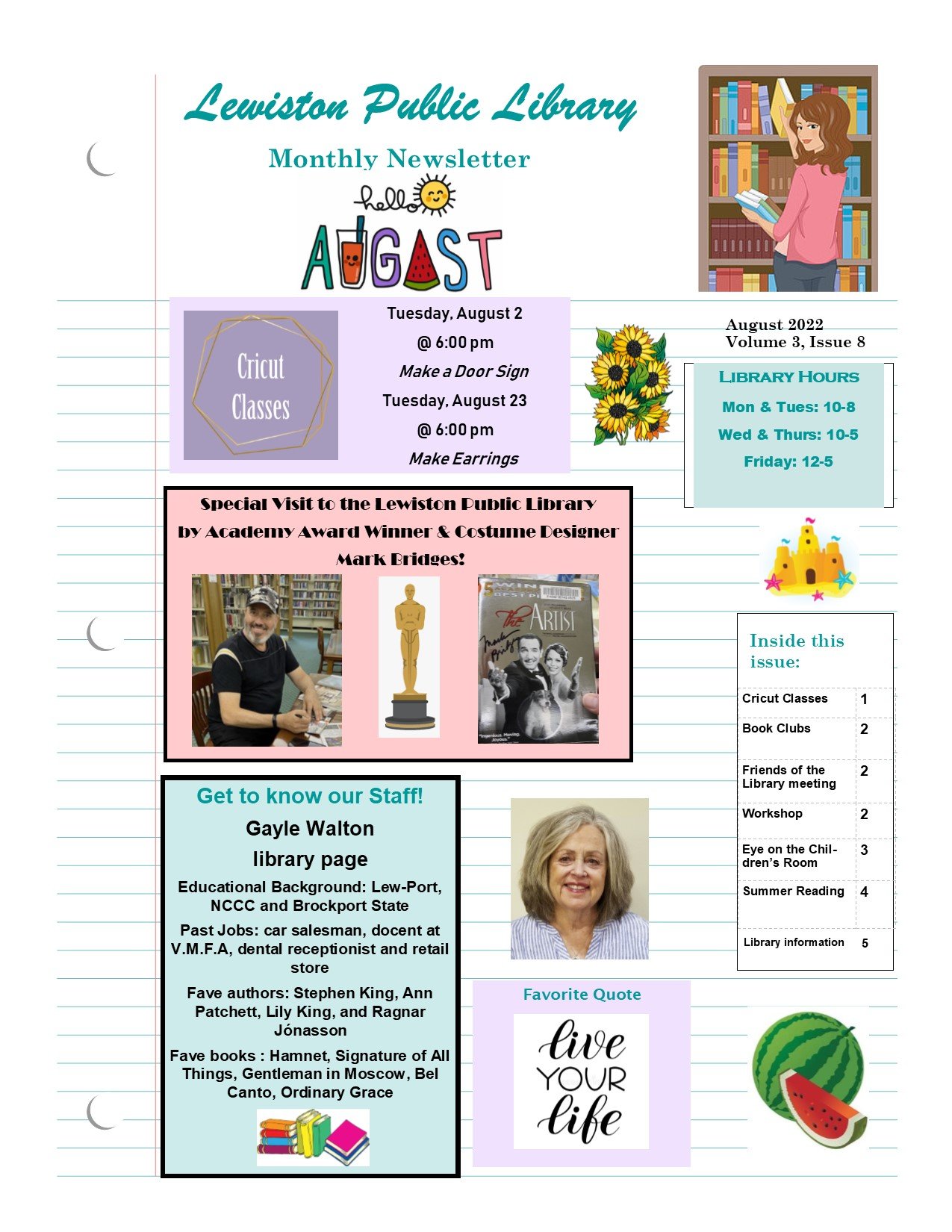 August 2022 Newsletter