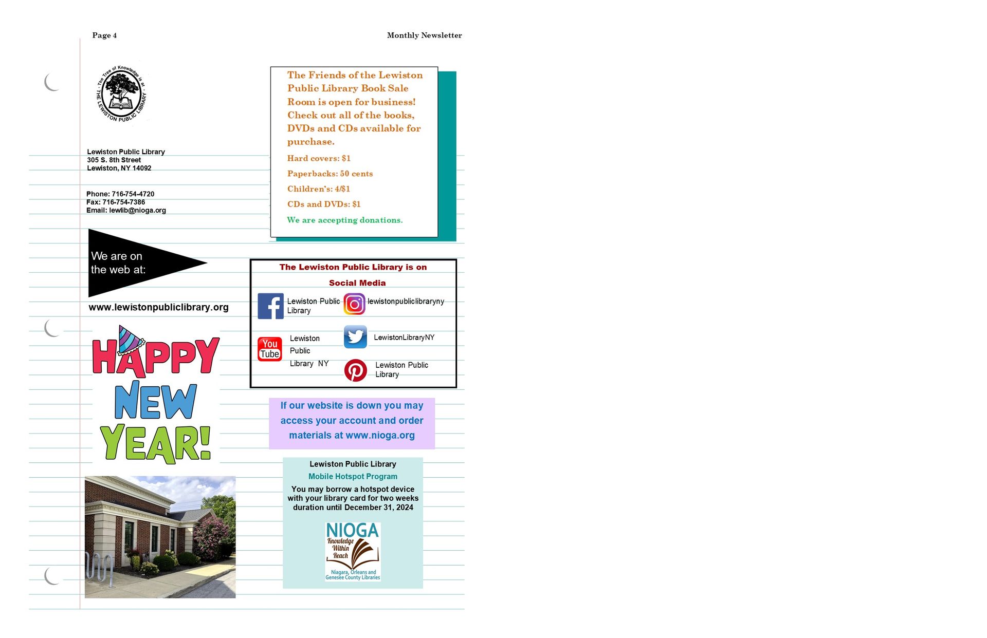 January 2024 Newsletter