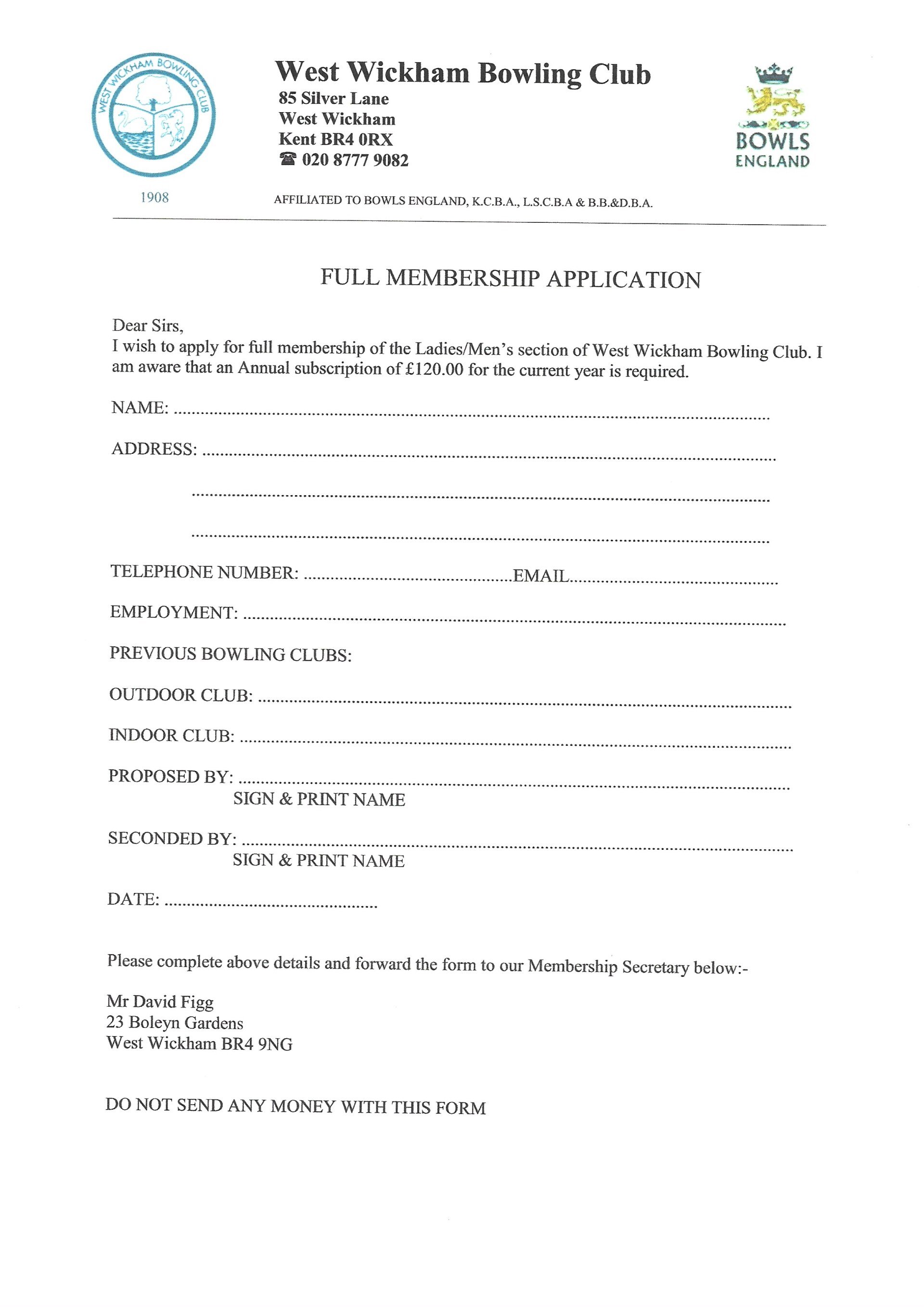 Membership Form
