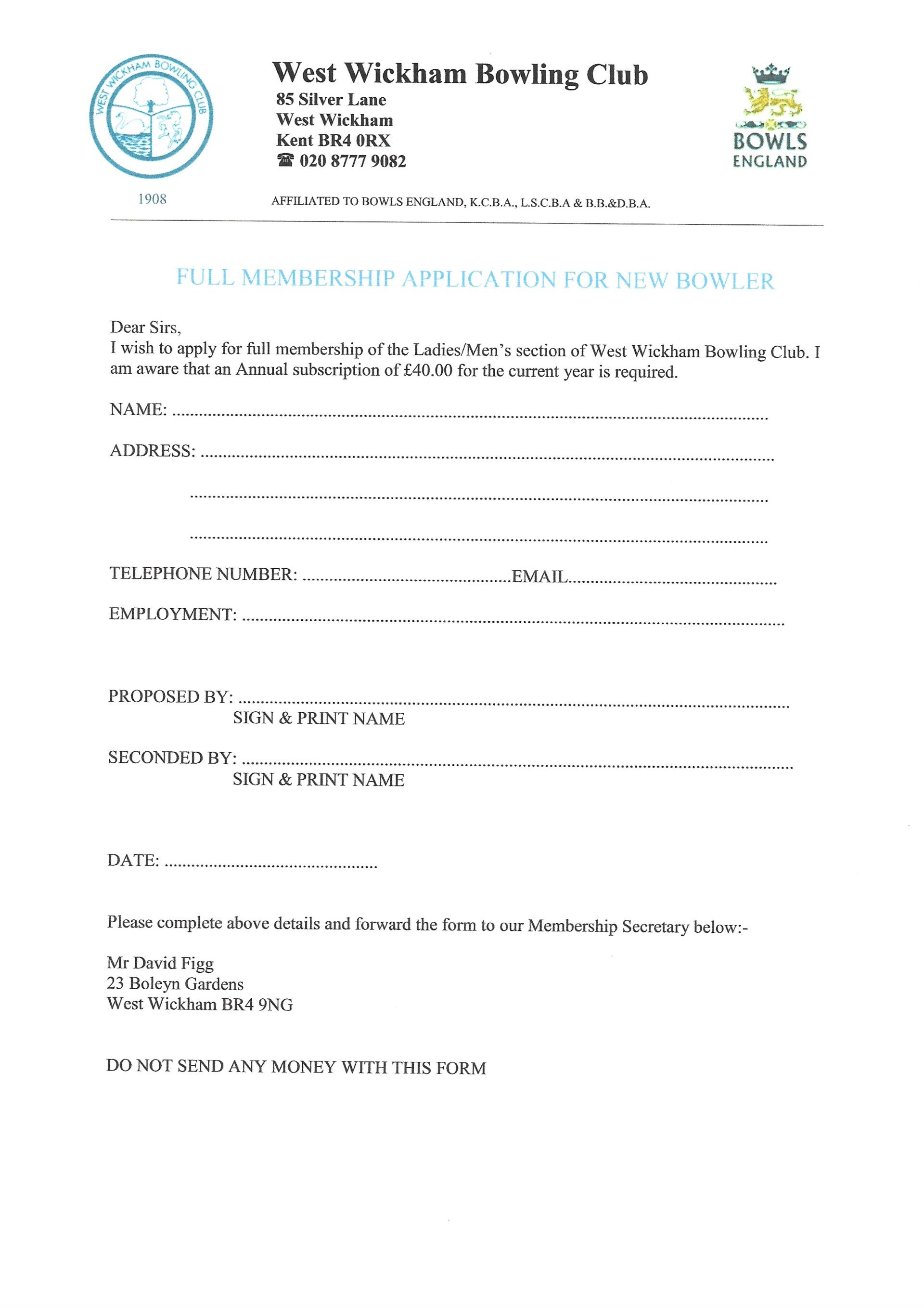 Membership Form