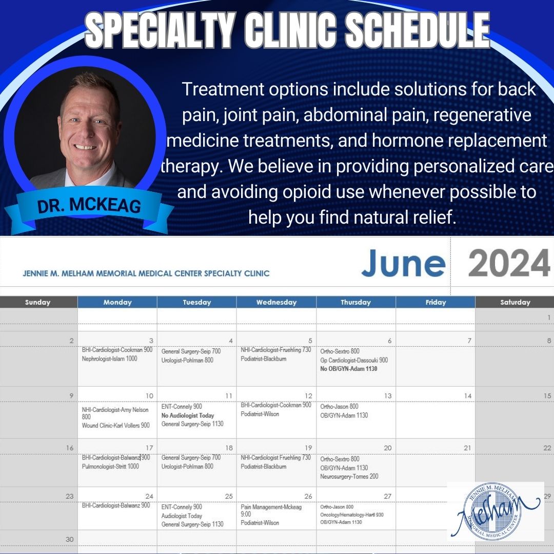 About the Specialty Clinic | Melham Medical Center, Broken Bow, NE