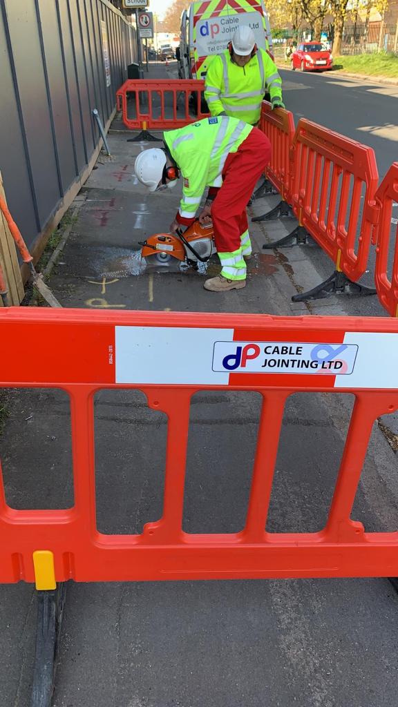 Our Work - DP Cable Jointing