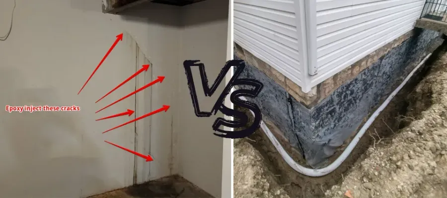 Seal Your Basement Foundation Cracks with PierMagic®