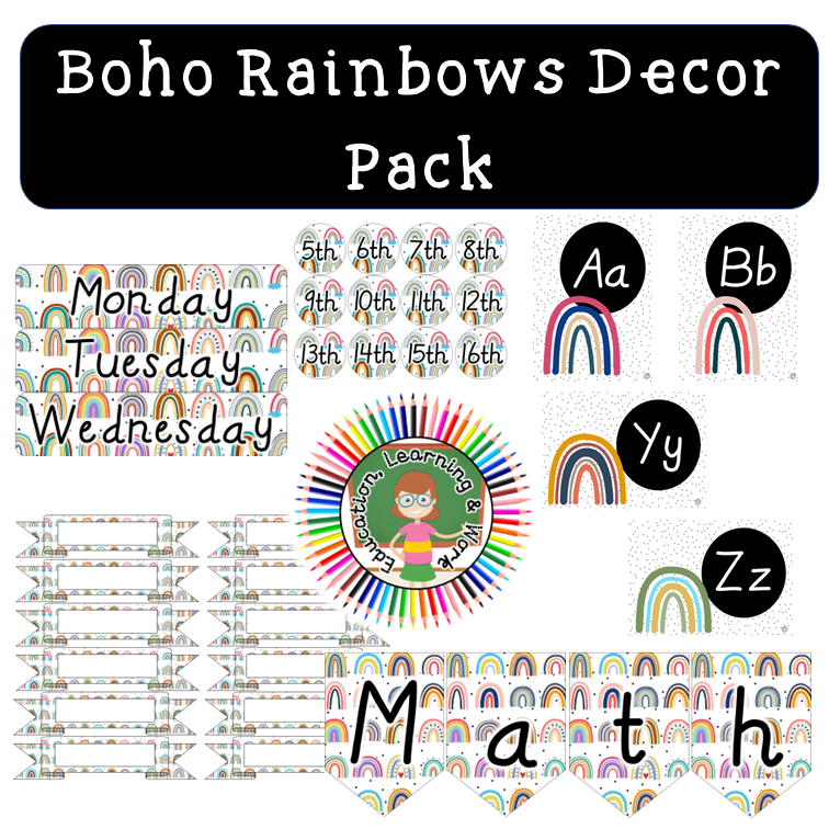 Classroom Décor Packs