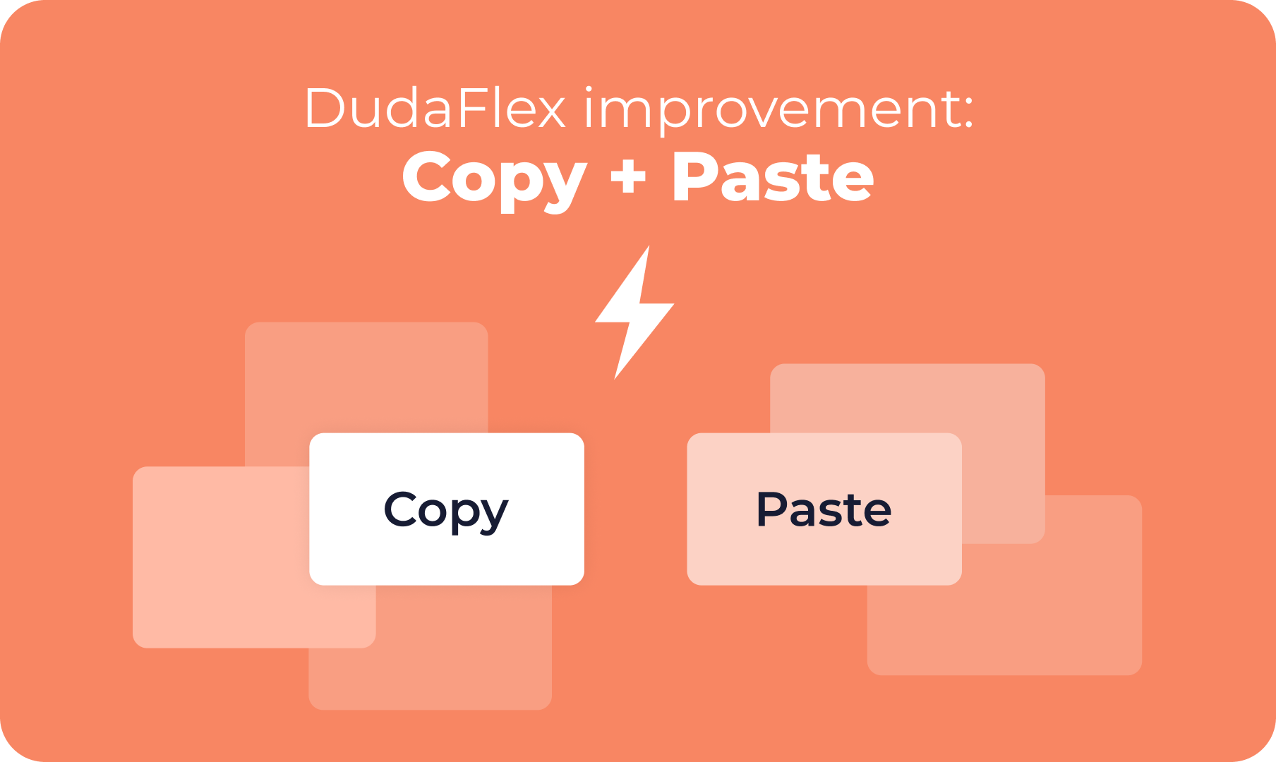 DudaFlex Improvement: Copy/Paste in Flex Mode