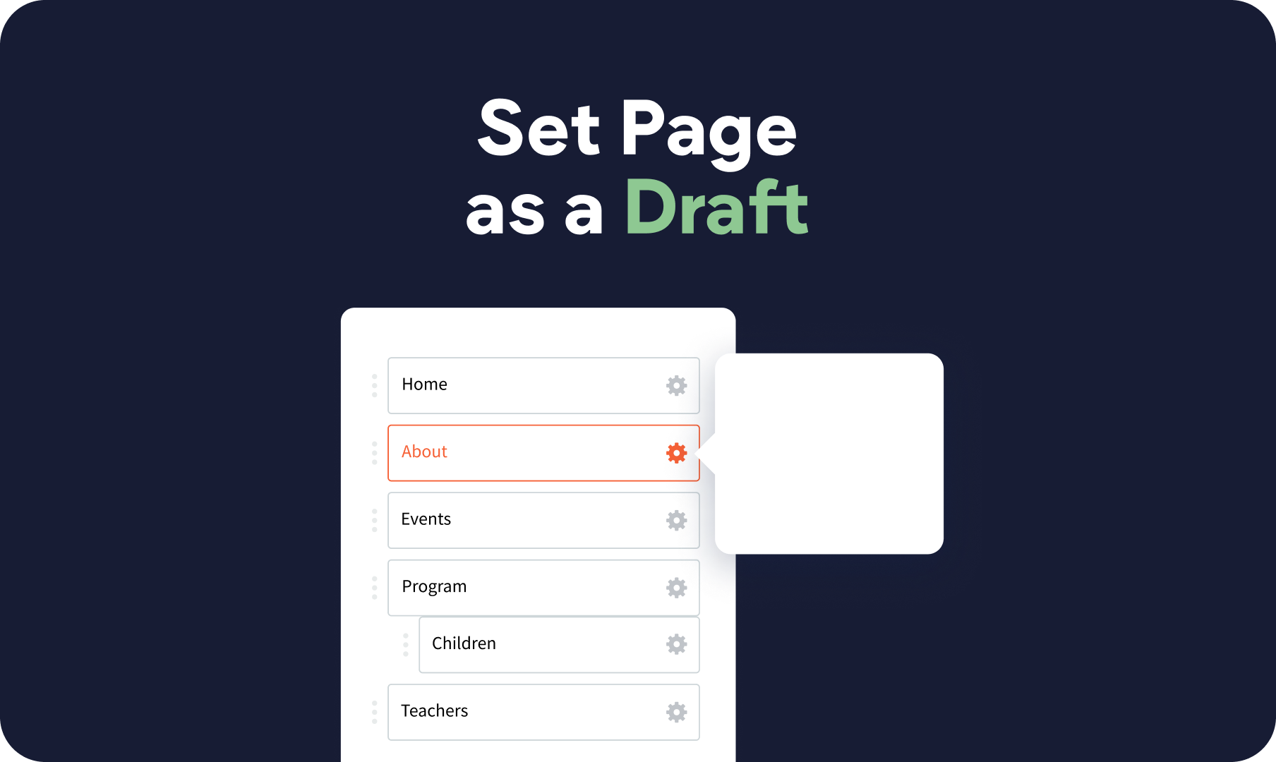 Draft Pages: Keep a Site Page Offline Until You're Ready