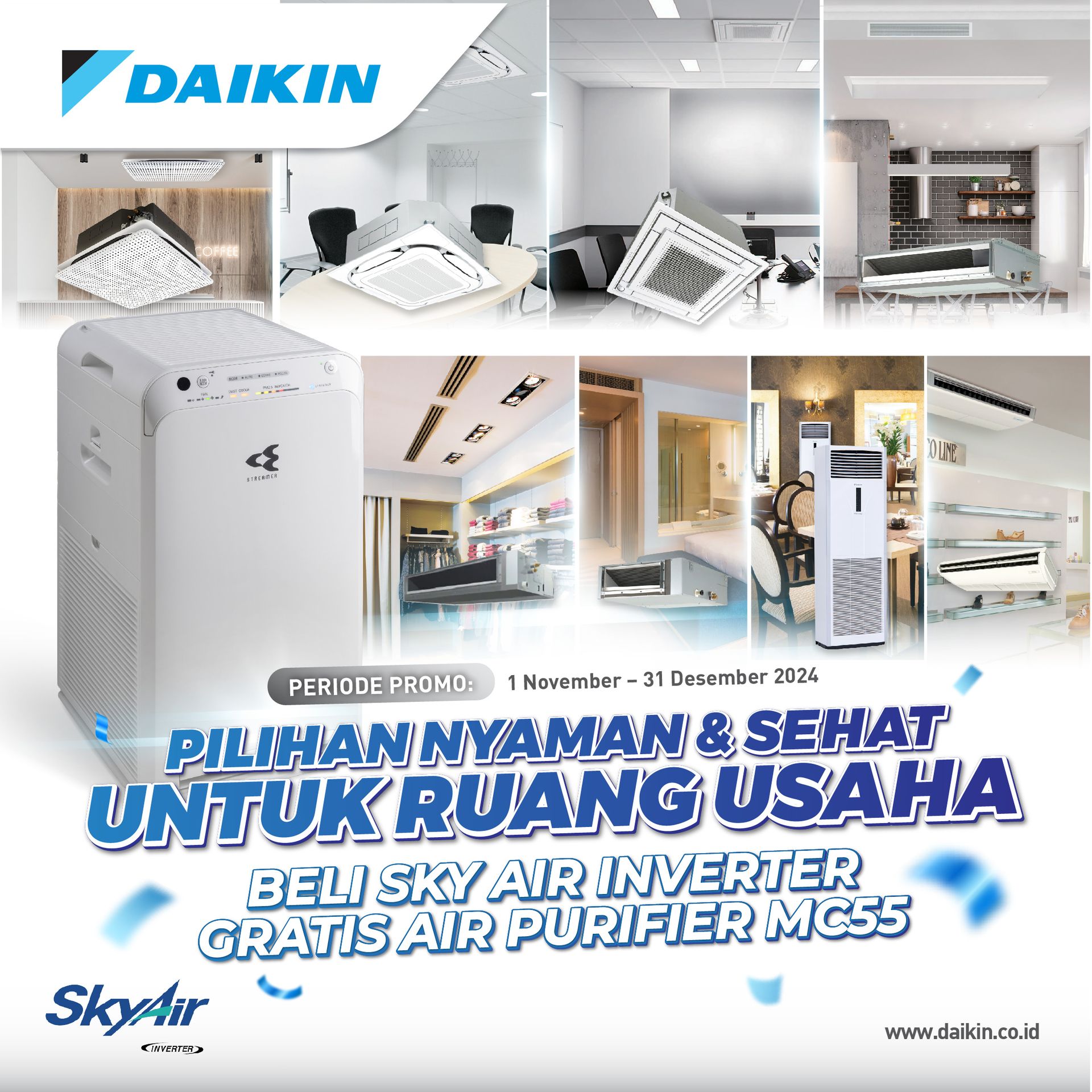 DAIKIN PROMO AIR PURIFIER