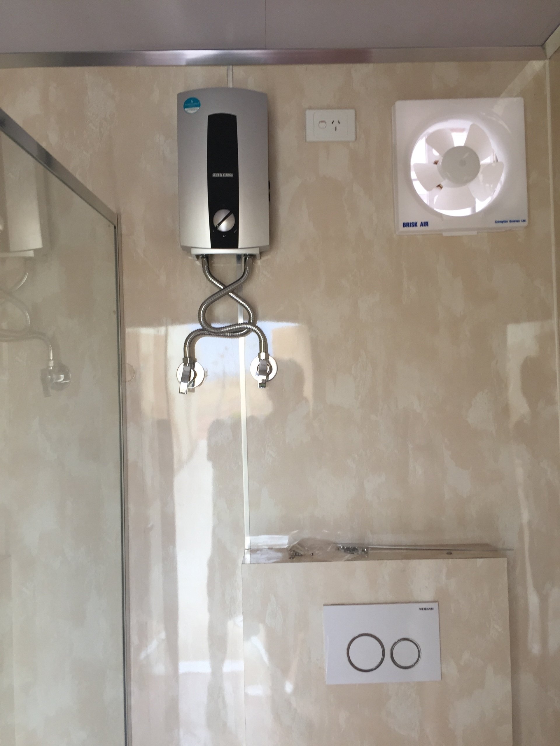 Remote work camps and portable Motels