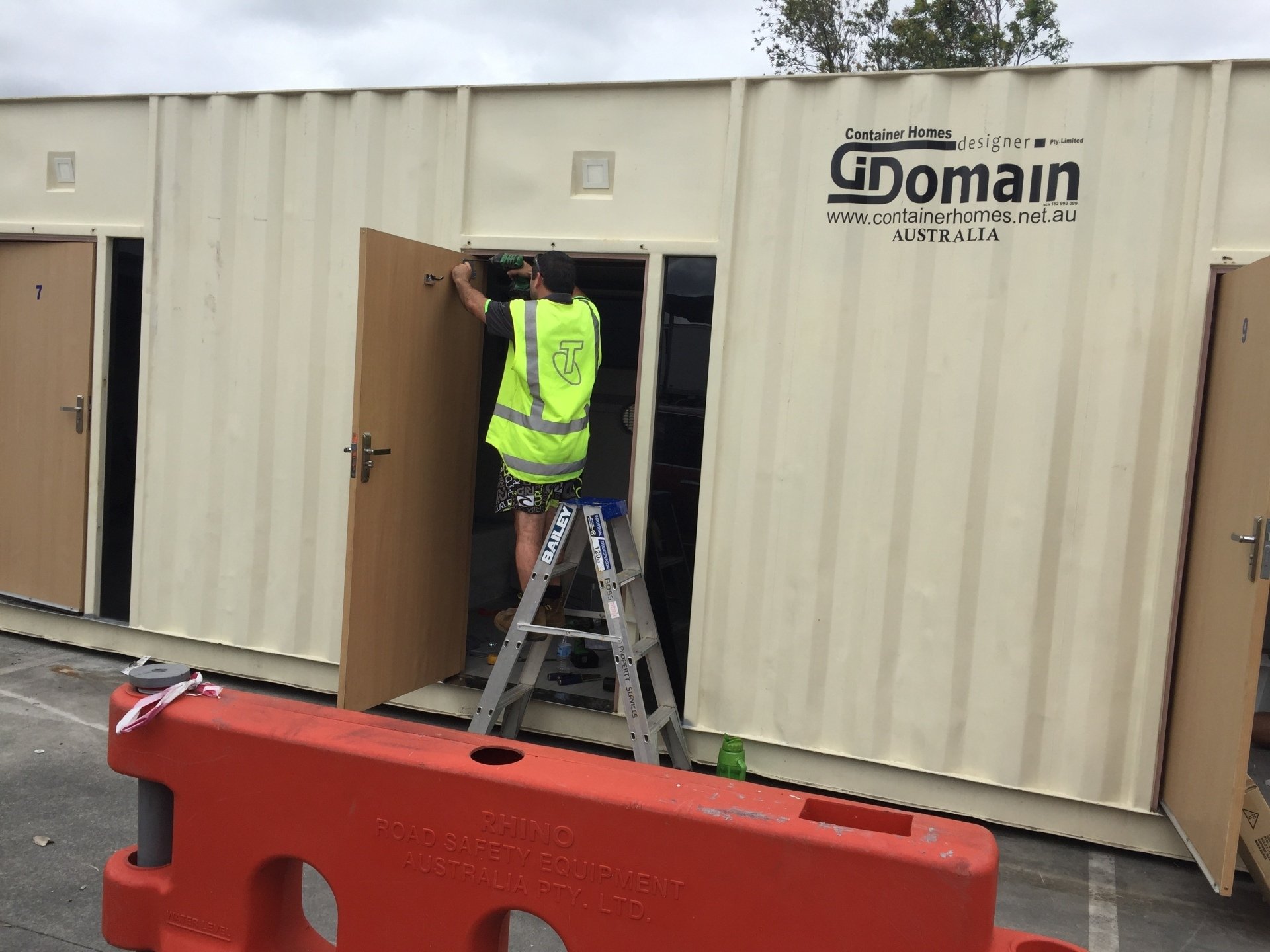 Remote work camps and portable Motels