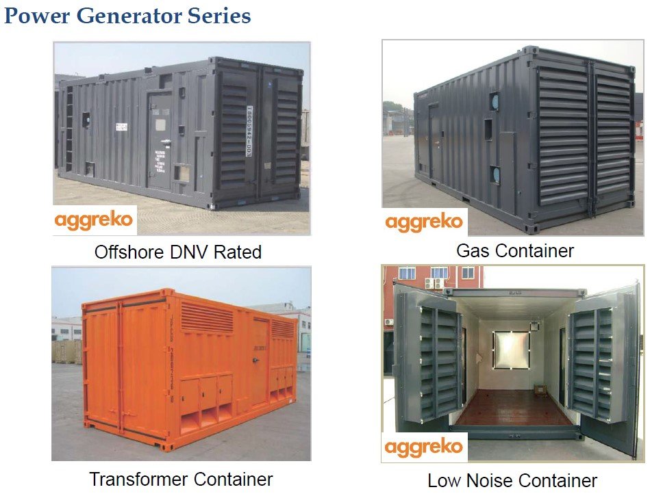 Containerized Integration complete Logistic Equipment Solutions