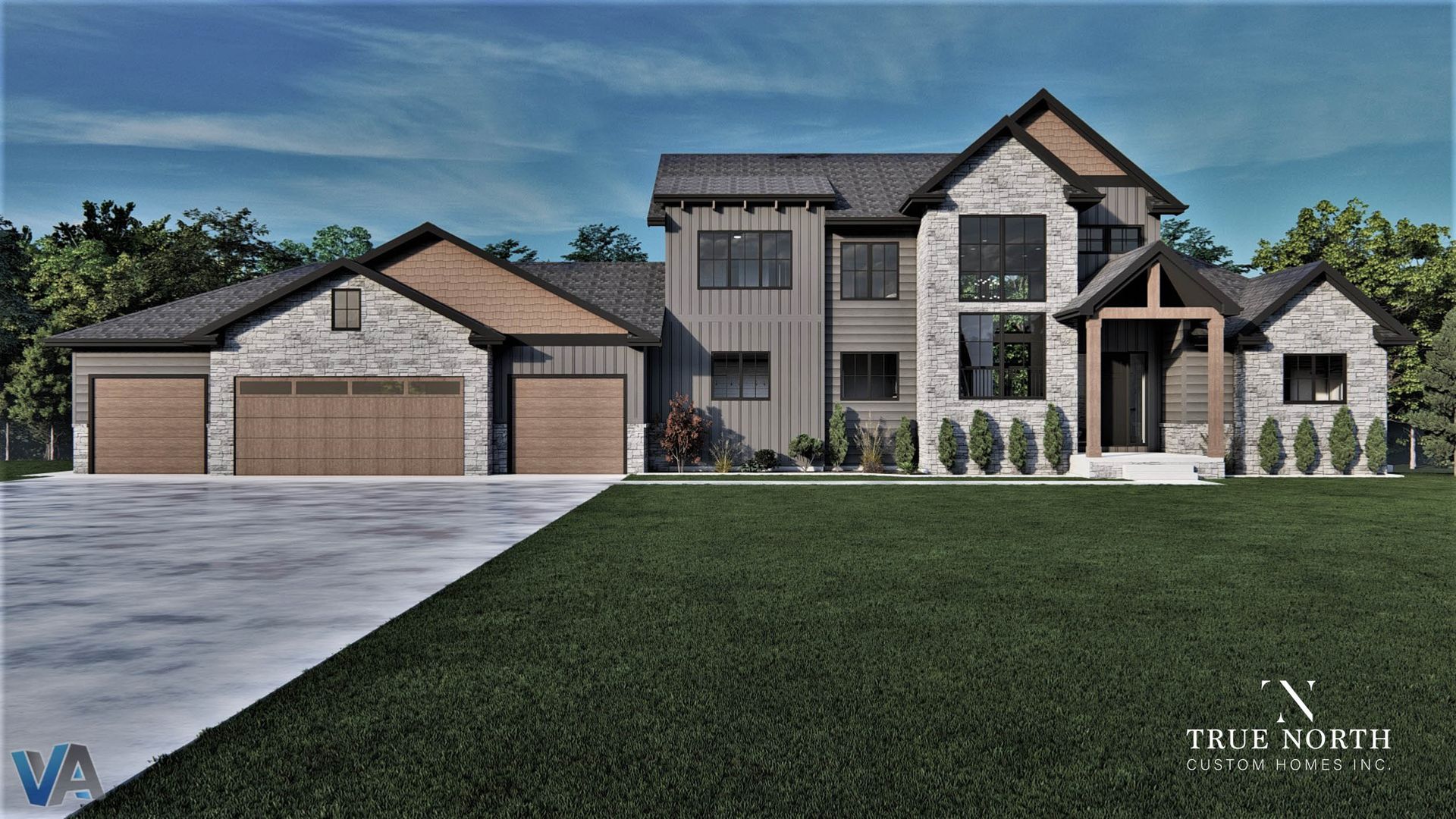 True North Custom Dream Home in Lincoln, Nebraska.