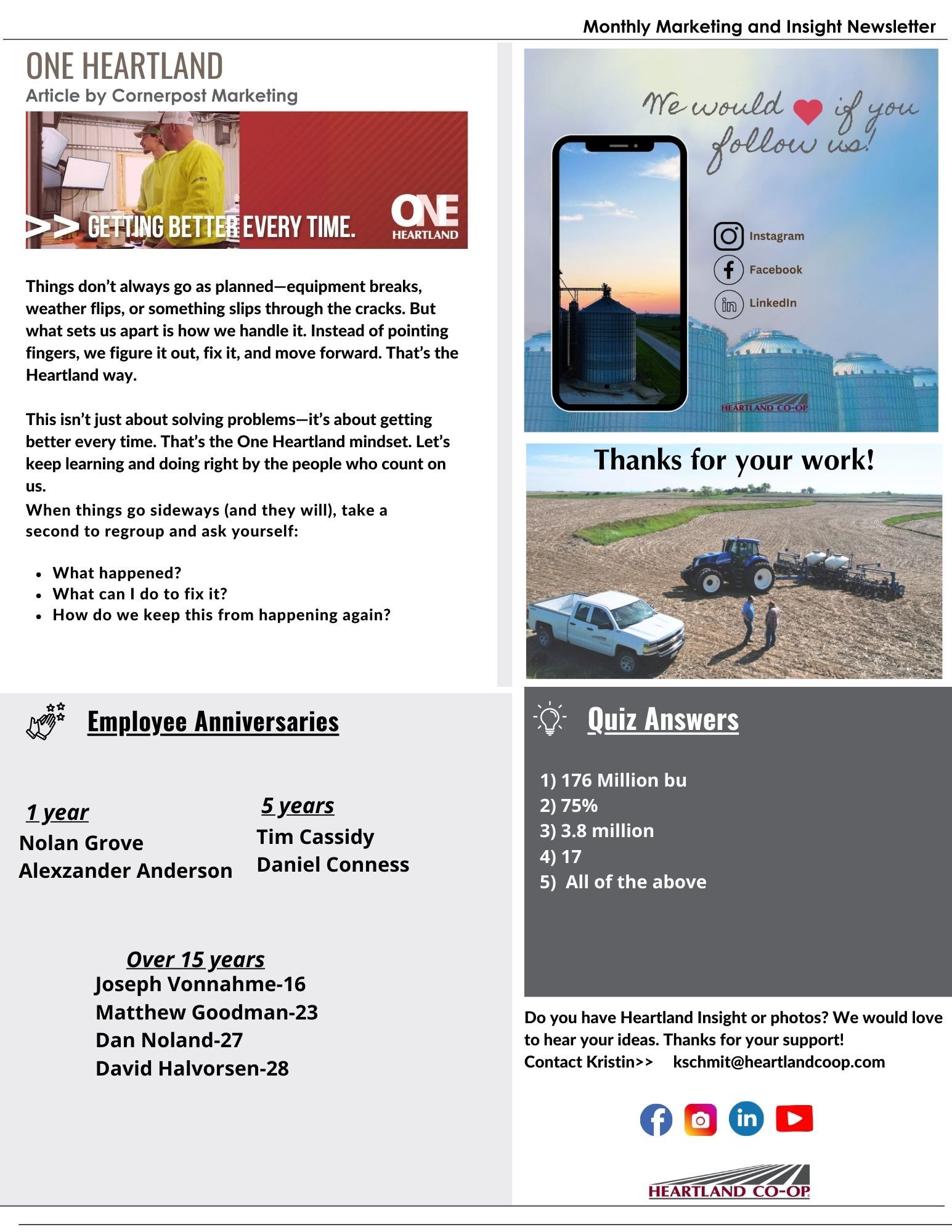 Heartland Insight Newsletter