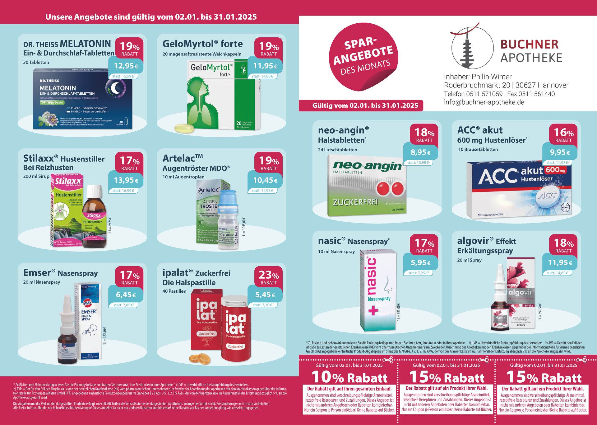 Angebote | Buchner-Apotheke