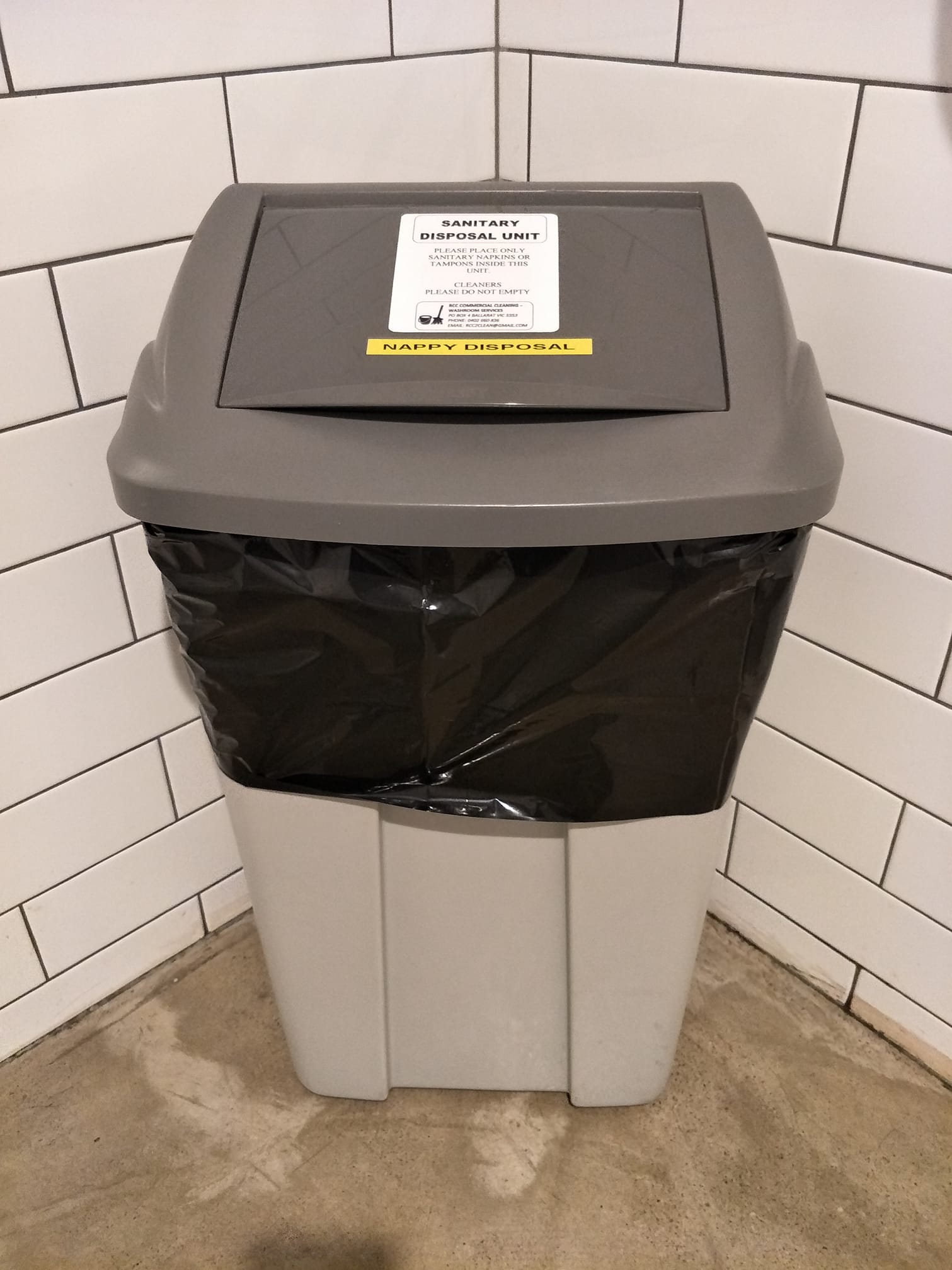 Incontinence Units | Victoria wide | RCC Washroom Services