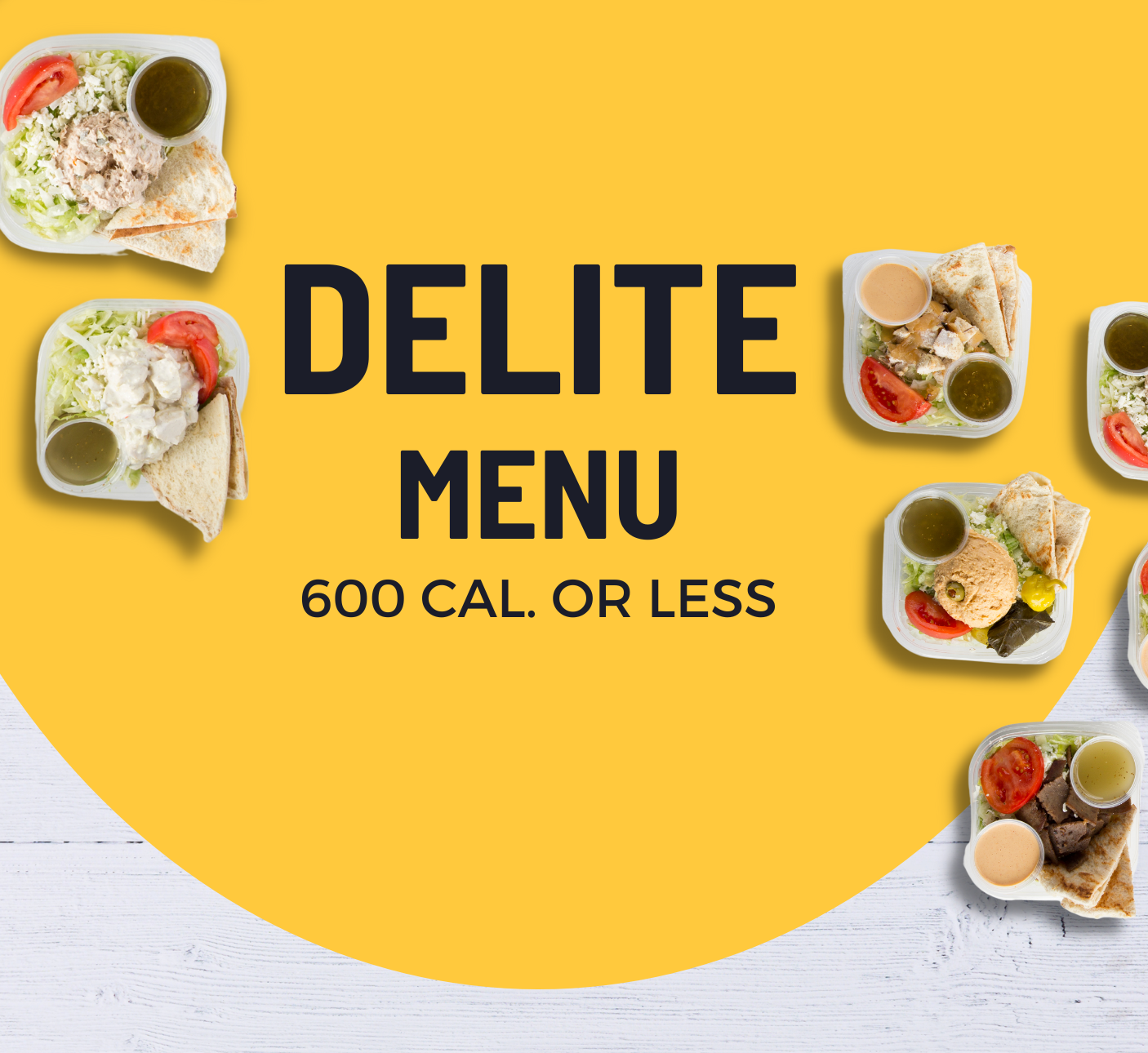 All of our menus.