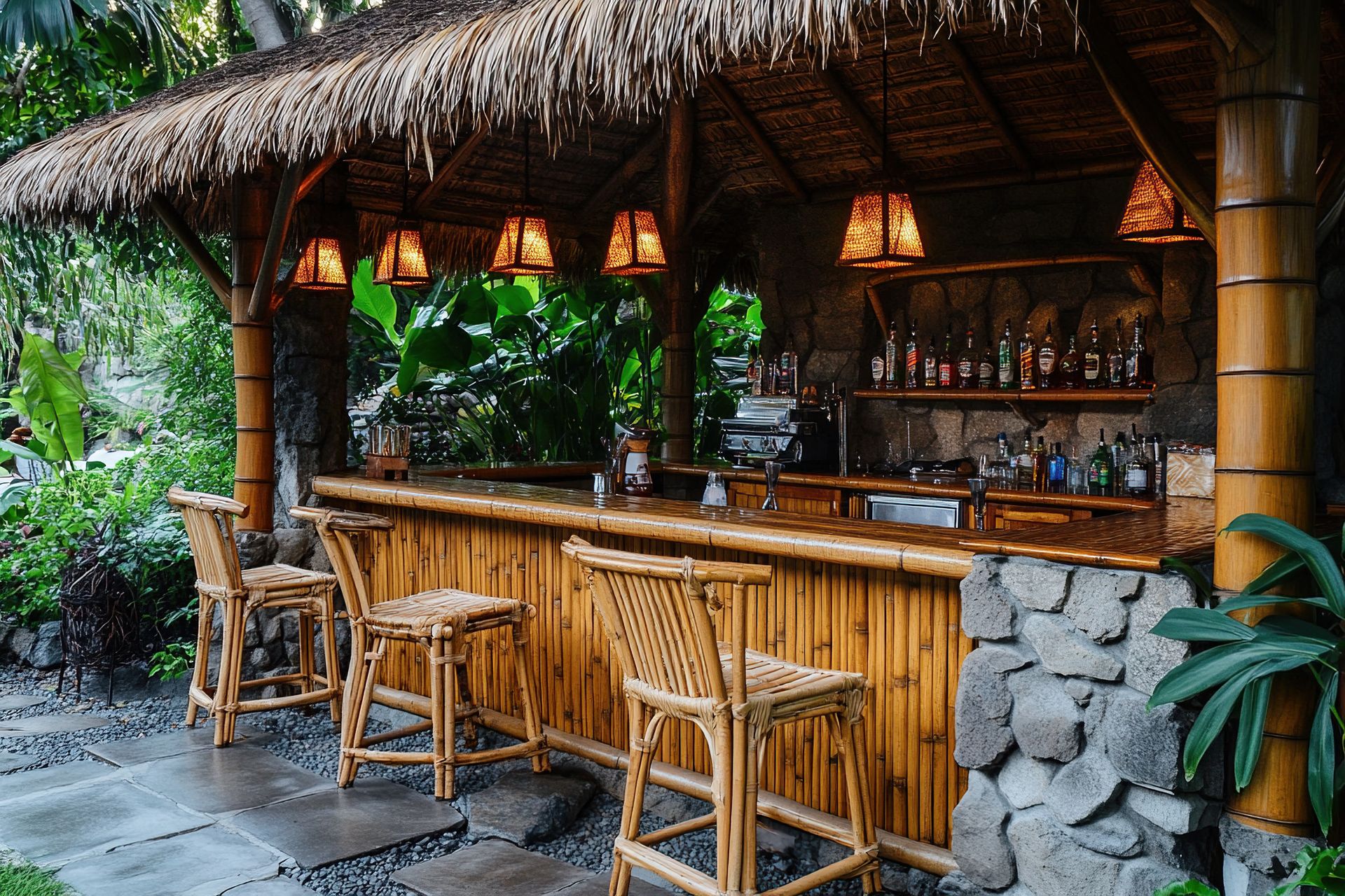 Tiki Outdoor Kitchens Bring the Tiki Theme to Life | Bestway Portable ...