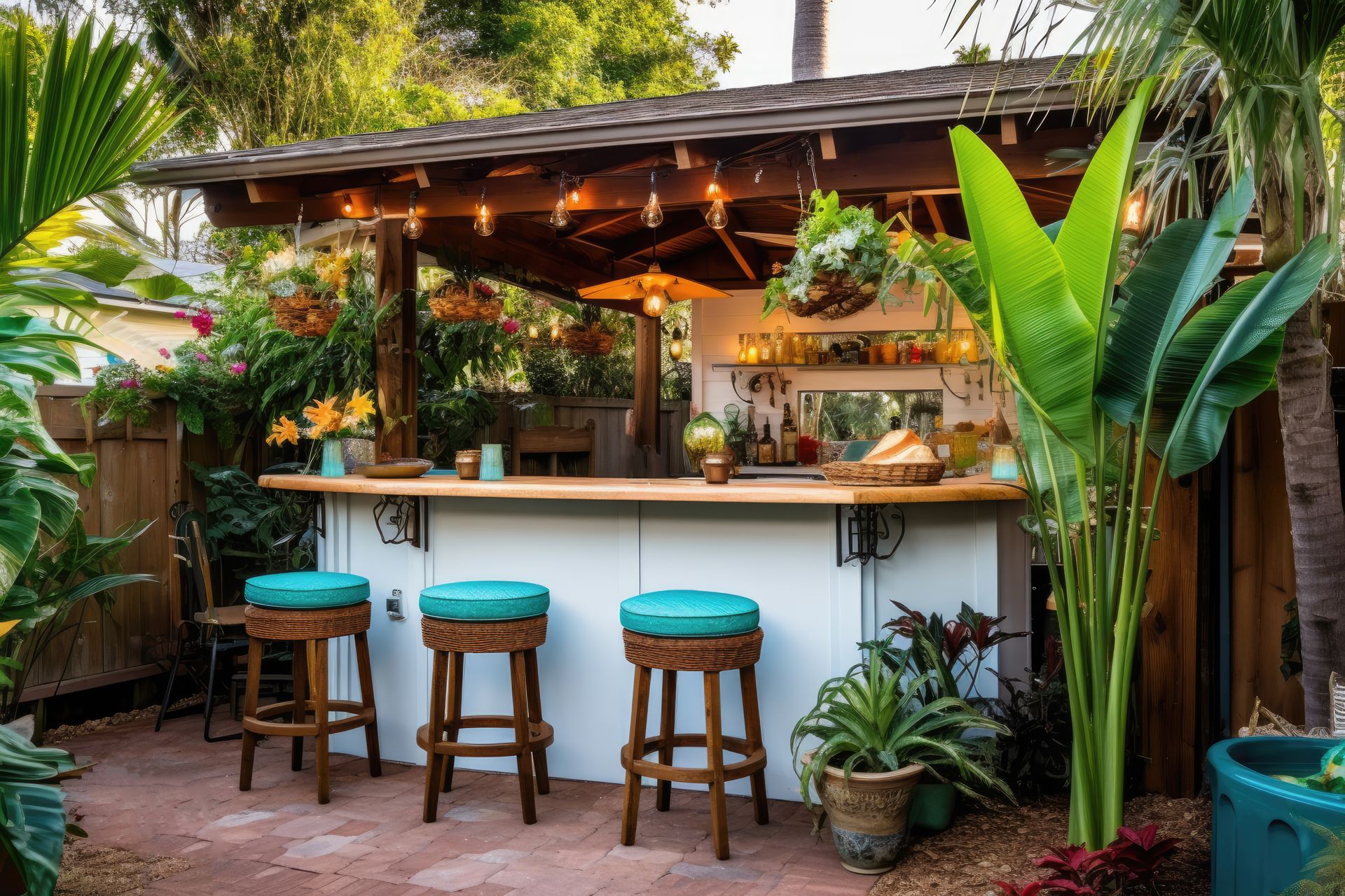 Make a Tiki Outdoor Kitchen Your Next Project in Panama City, FL